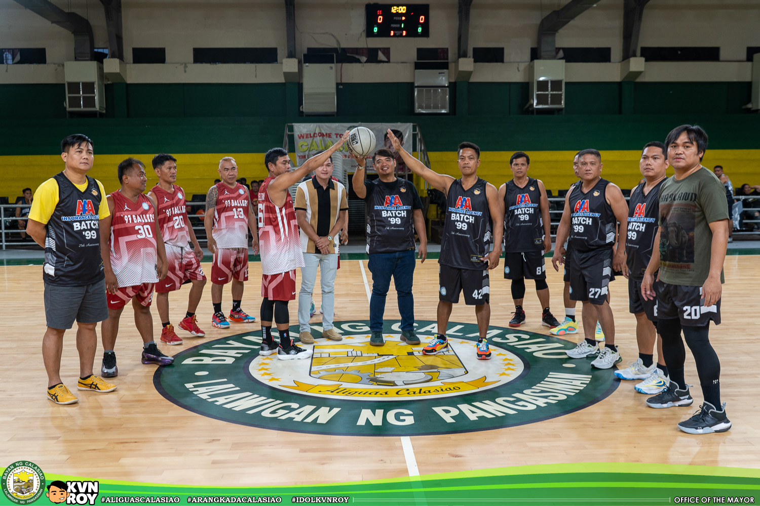 GRAND OPENING NG CCNHS INTER-ALUMNI BASKETBALL LEAGUE SA CALASIAO ...